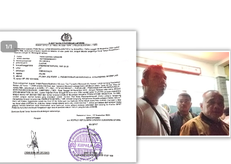 Allaaahhh Bapak Kades On, Merasa Terancam, Kades Pudun Jae Laporkan ...