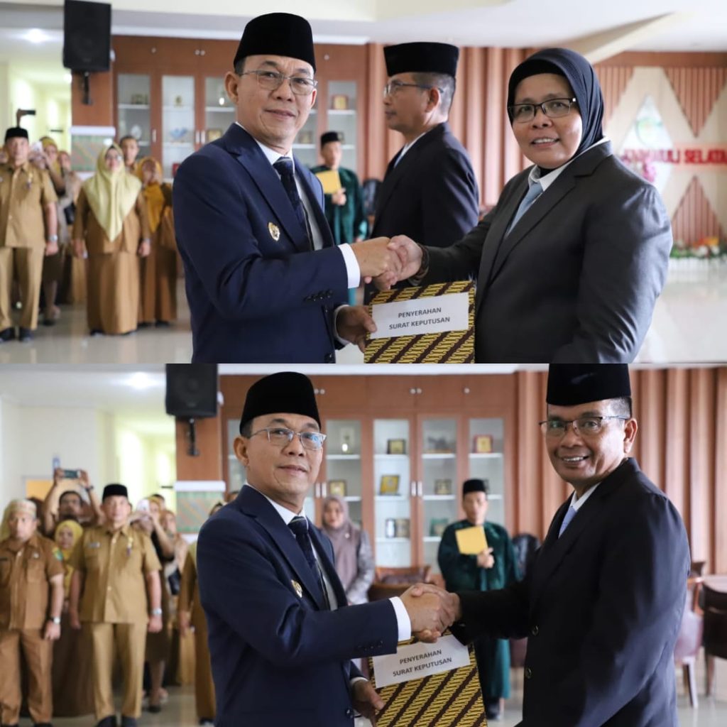 Bupati Tapsel Lantik Efridayanti Pakpahan Jadi Kadisdik dan Hamdy ...